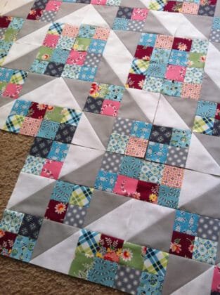 Jacob's Ladder Block - Quilt Tutorial - Hand Crafted