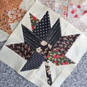 Falling Leaves Quilt Block – Free Pattern - Hand Crafted