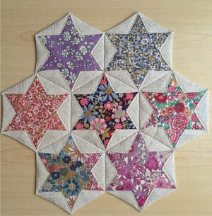Folded Hexagon Stars - Tutorial - Hand Crafted
