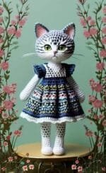 Realistic cat - crochet pattern by NiggyArts - Hand Crafted