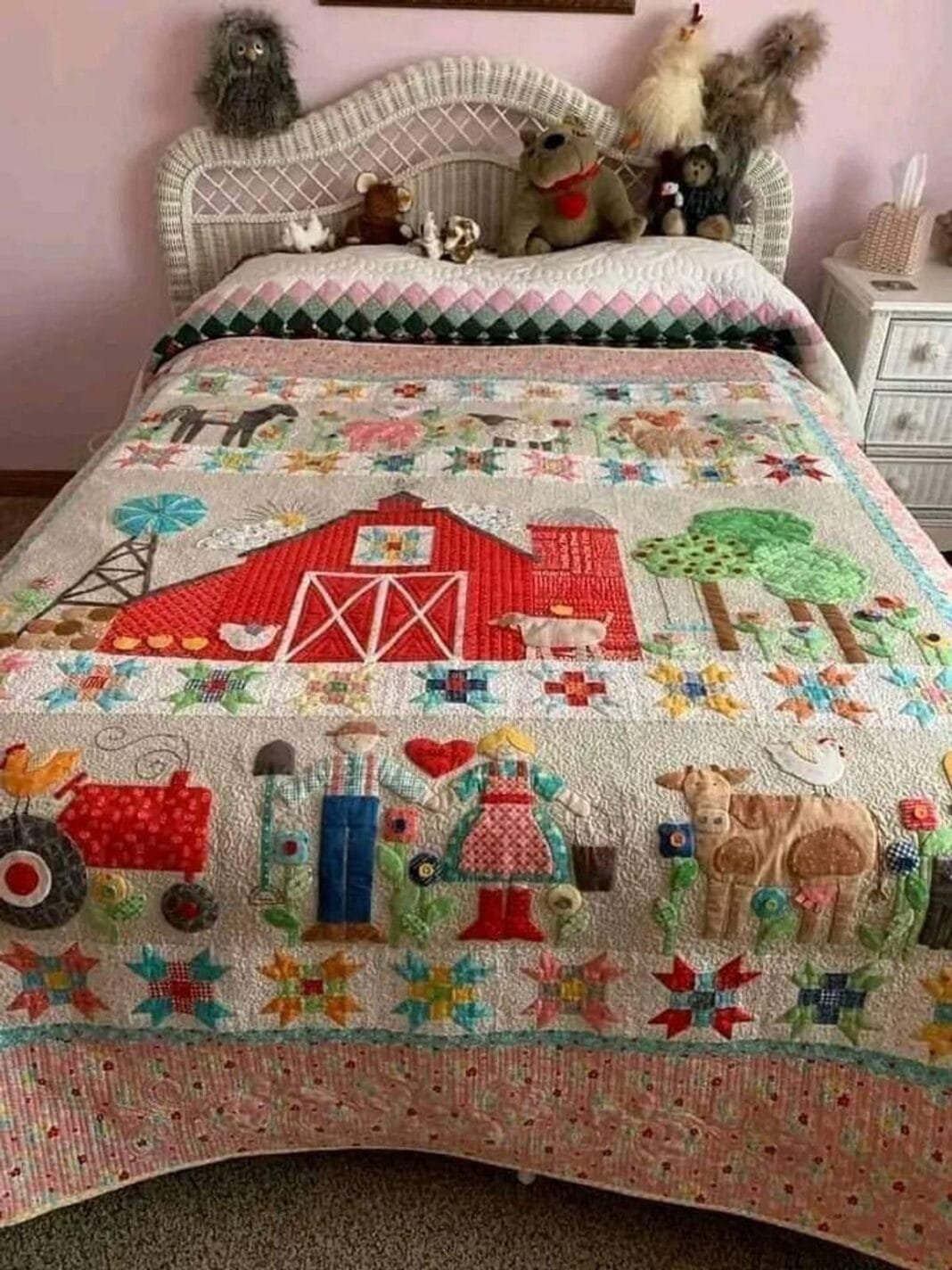 Farm Sweet Farm Quilt Pattern- Tutorial - Hand Crafted