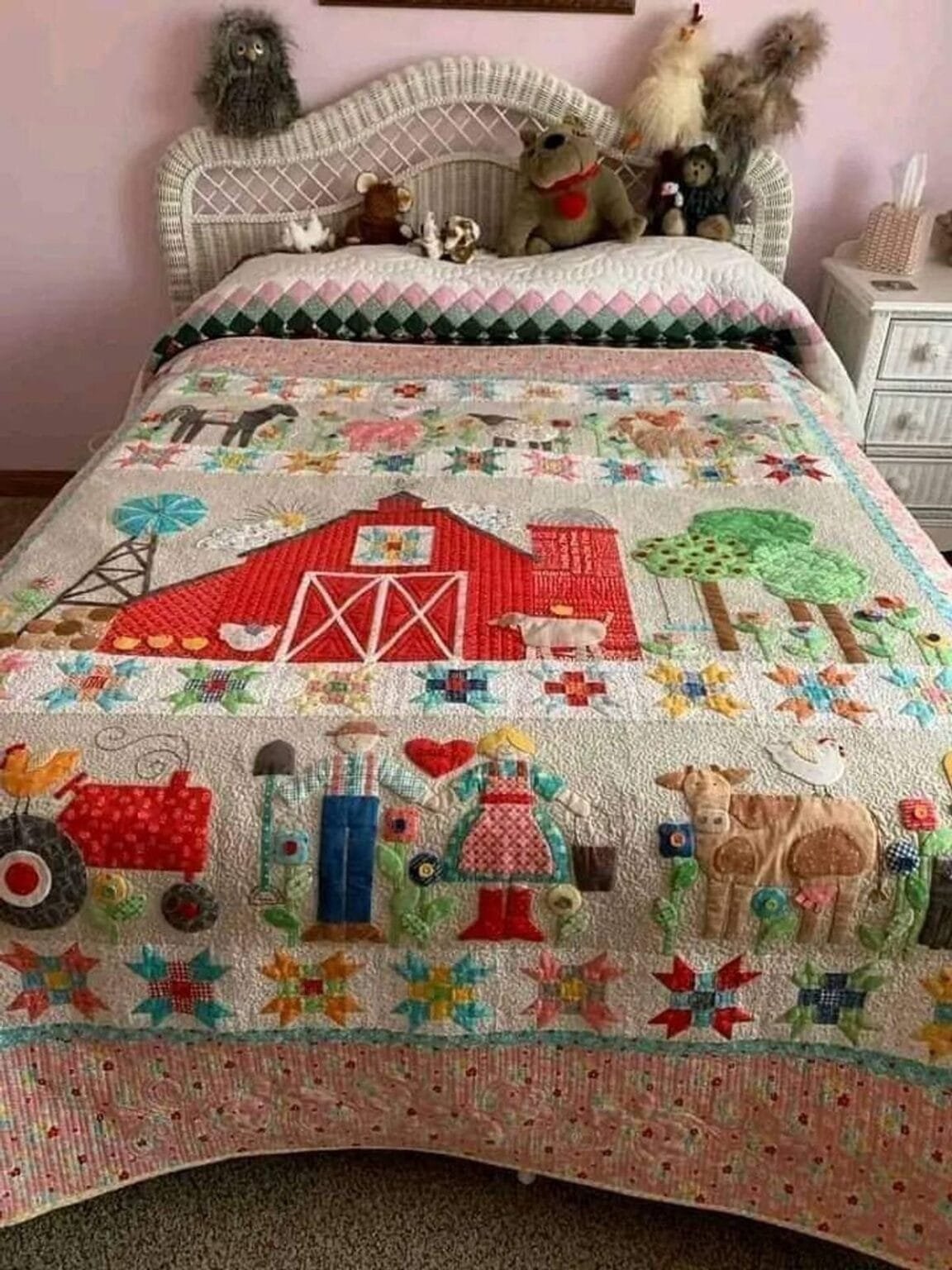Farm Sweet Farm Quilt Pattern- Tutorial - Hand Crafted