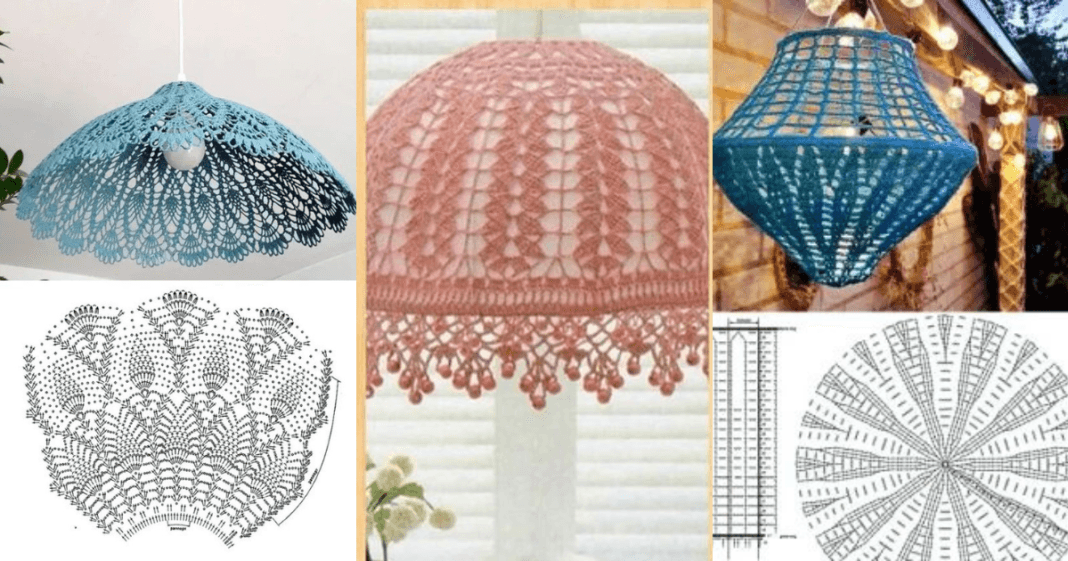Crochet Lamps that Transform Environments - Free Patterns - Hand Crafted