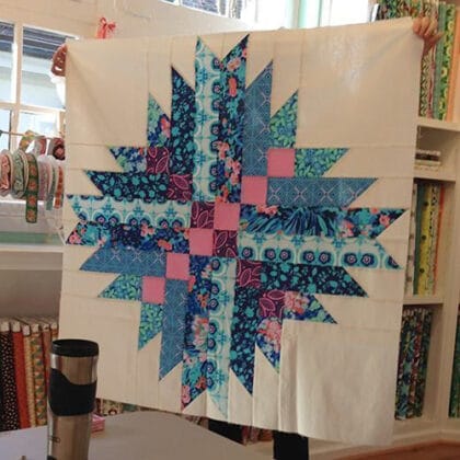 Astrodelic Quilt - Free Pattern - Hand Crafted