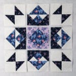 Free Christmas Star Quilt Block Pattern - Tutorial - Hand Crafted