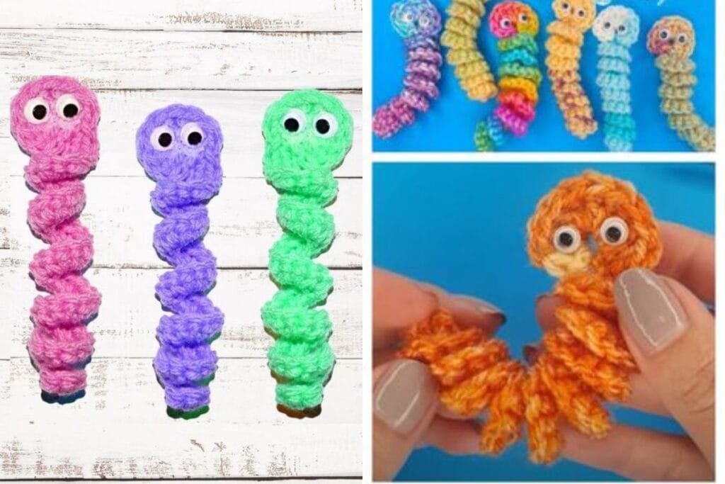 Crochet a Worry Worm - Easy DIY Guide - Hand Crafted