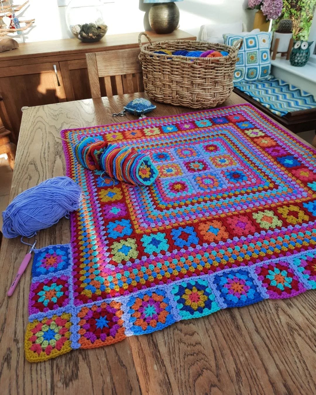 The Sweet Shop Blanket Pattern - Hand Crafted