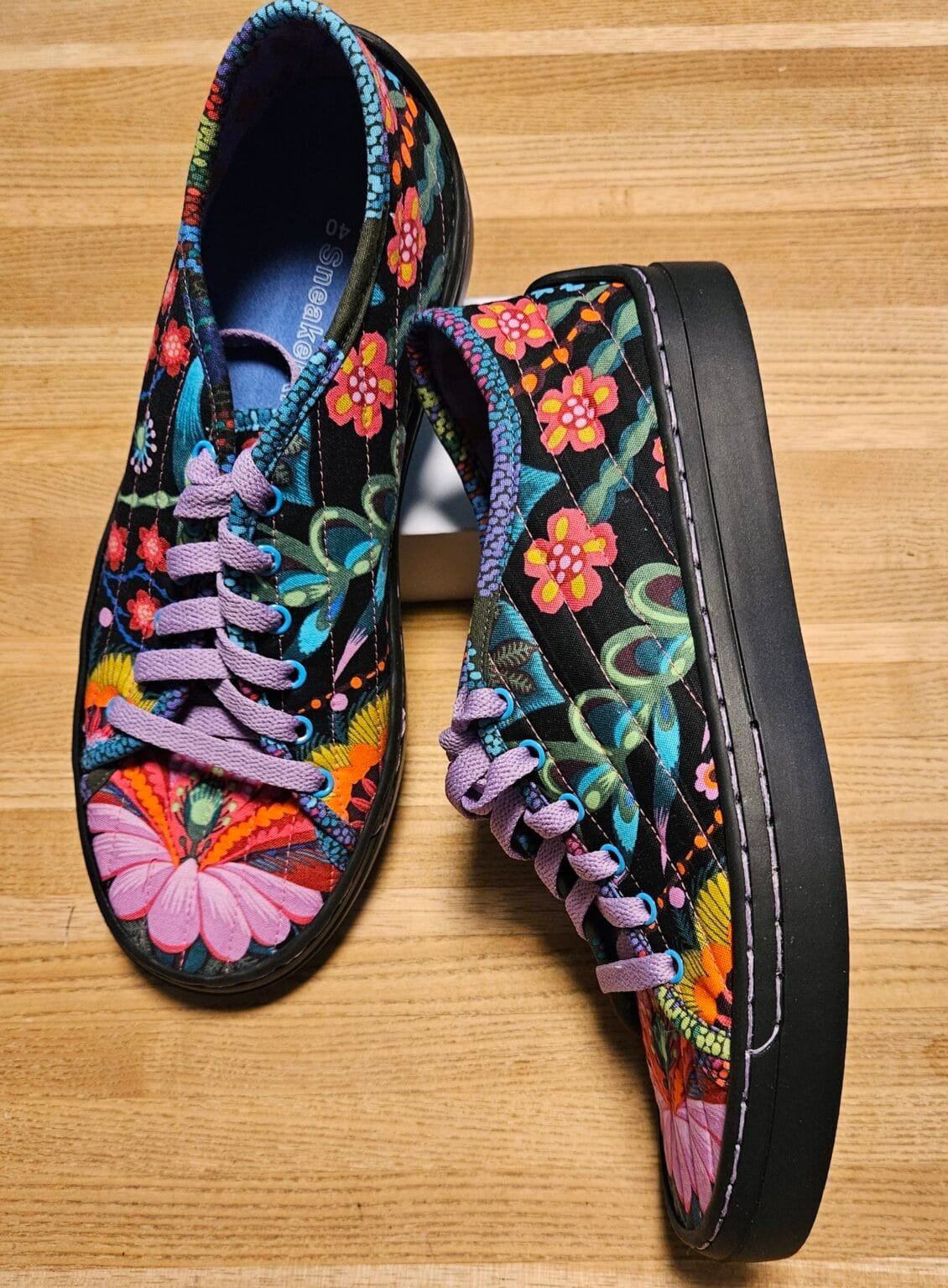 Happy Feet! A How To Guide to Making Quilted Sneakers - Hand Crafted