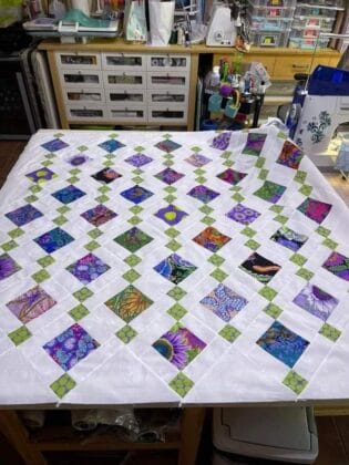 Chandelier Quilt Pattern - Hand Crafted