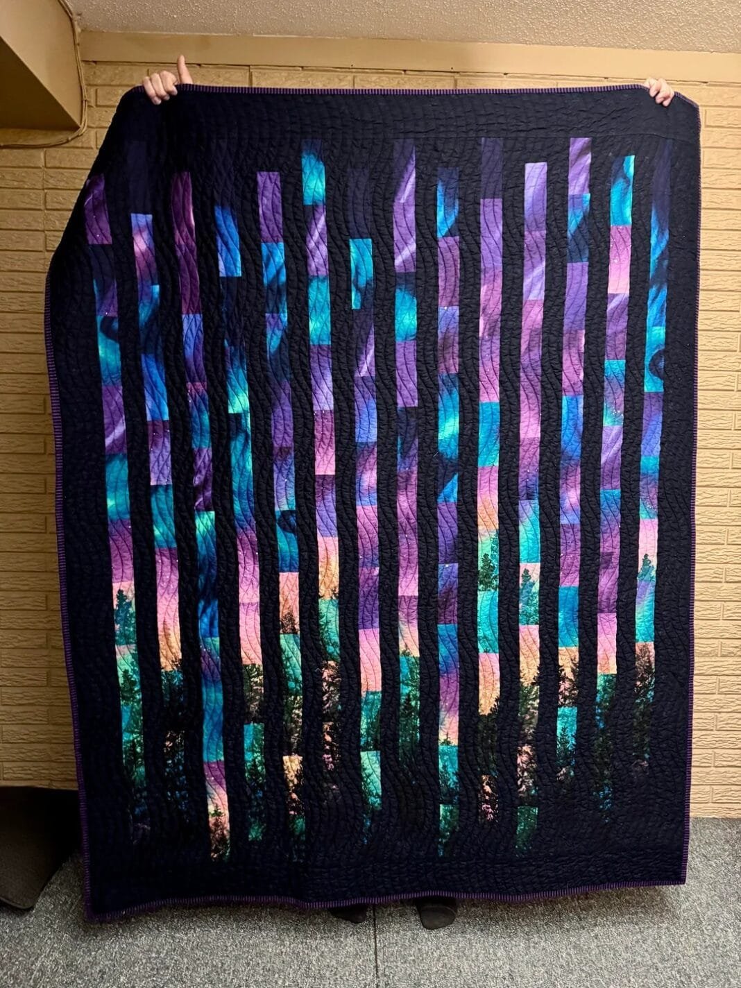 Verticals Quilt Pattern - Hand Crafted
