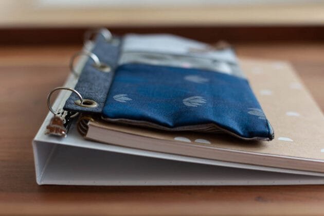 Binder Pouch Pattern - Hand Crafted