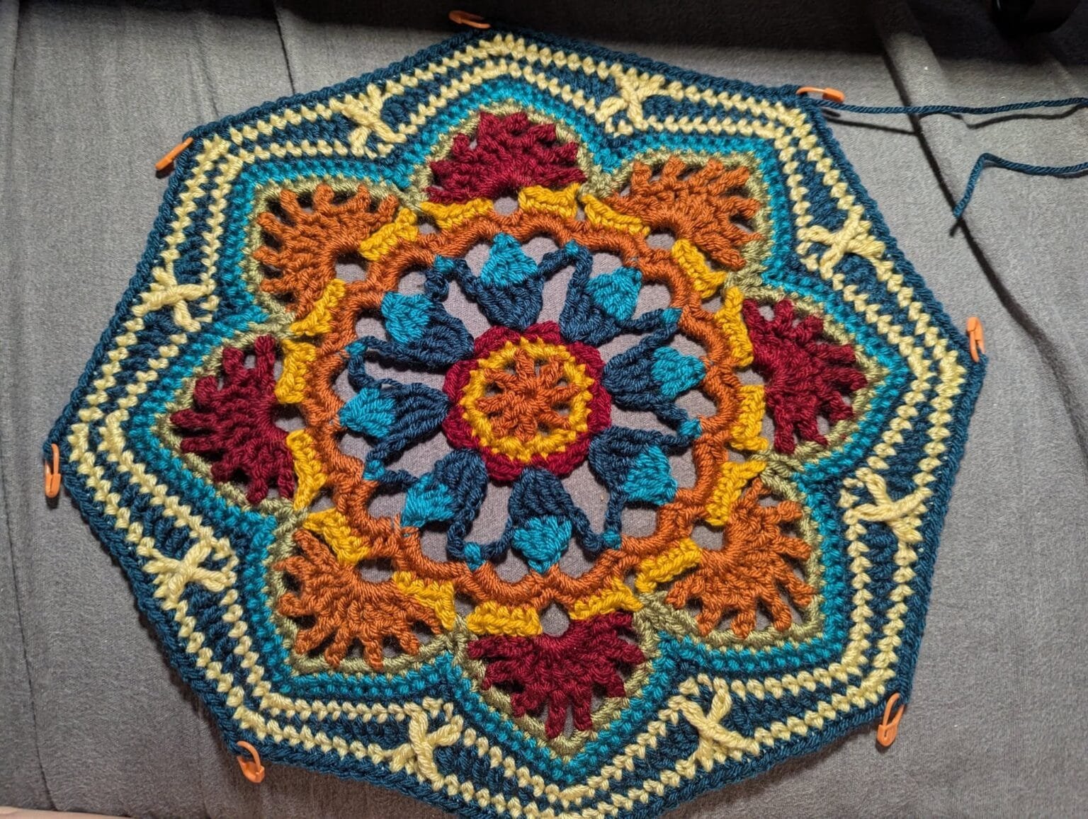 Crochet Persian Tiles Free Pattern - Hand Crafted