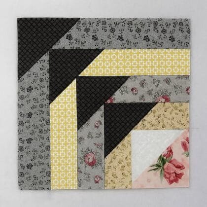 Chicago Geese Quilt Block Free Pattern - Hand Crafted