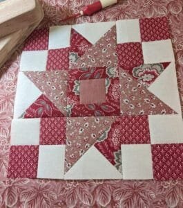 Shimmer Star Quilt Pattern - Hand Crafted