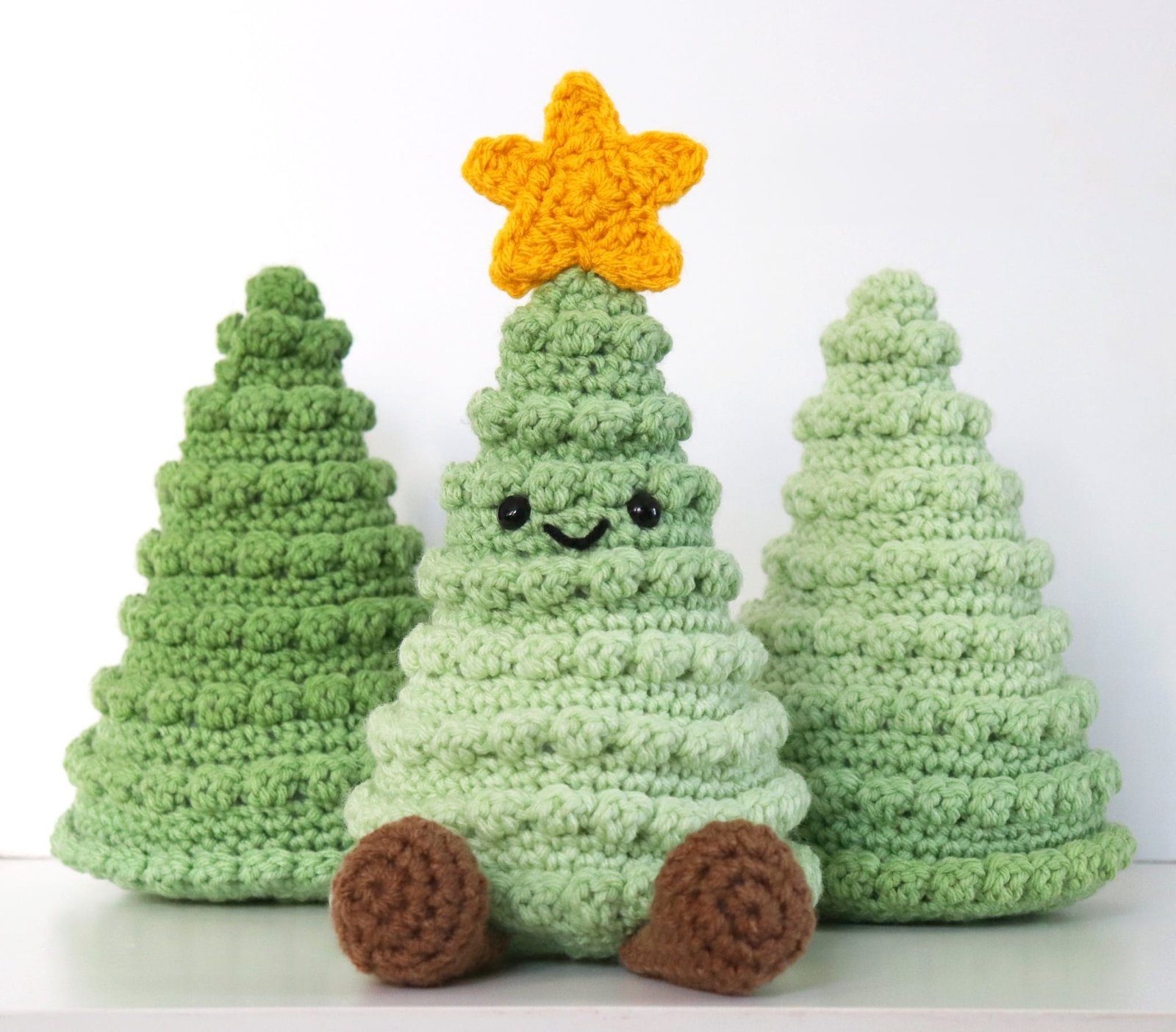 Ombré Christmas Trees Pattern - Hand Crafted