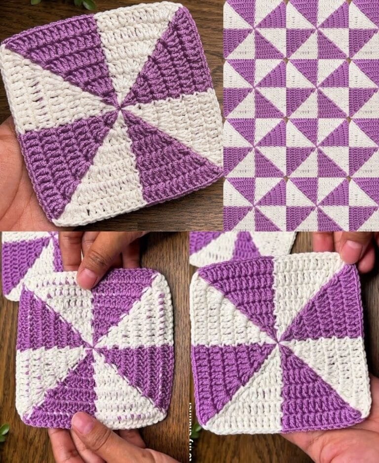 How to Granny Square Tutorial - Hand Crafted