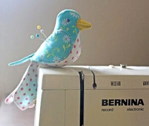 Fabric Bird Sewing Pattern - Hand Crafted