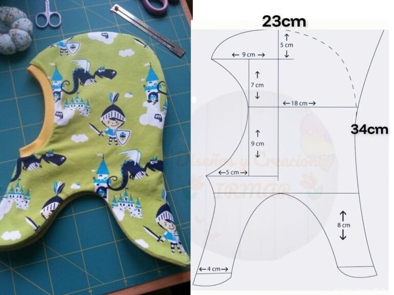 Balaclava Sewing Pattern - Hand Crafted