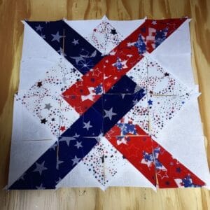 Radiant Flag Quilt Pattern - Hand Crafted